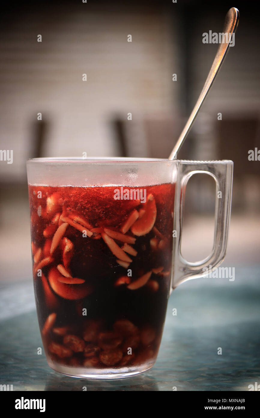 Jallab is popular during Ramadan.Made of grapes, carob molasses, dates ...