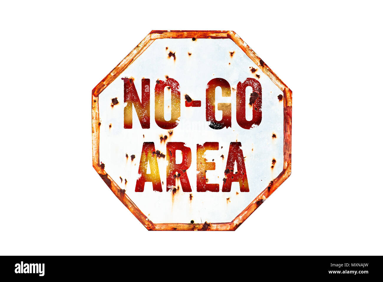 Road sign warning denied access hi-res stock photography and images - Alamy