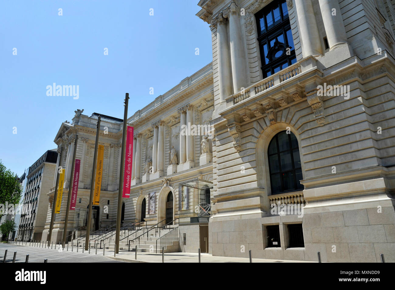 Reopening of the Fine Arts Museum of Nantes on 2017/06/23 following a ...