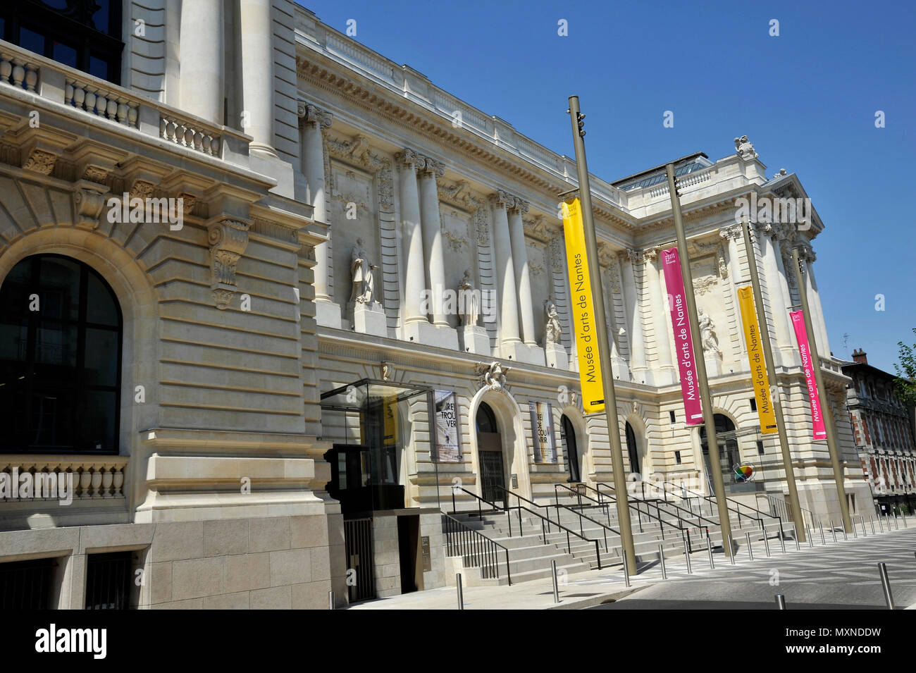 Reopening of the Fine Arts Museum of Nantes on 2017/06/23 following a ...