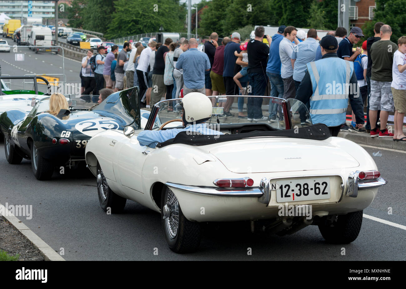 White e type jaguar hi-res stock photography and images - Alamy