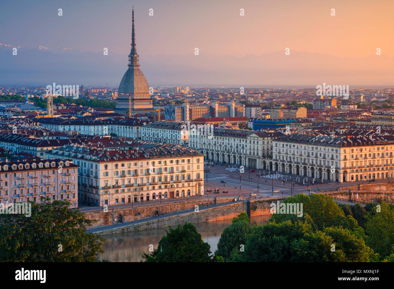 Turin aerial hi-res stock photography and images - Alamy