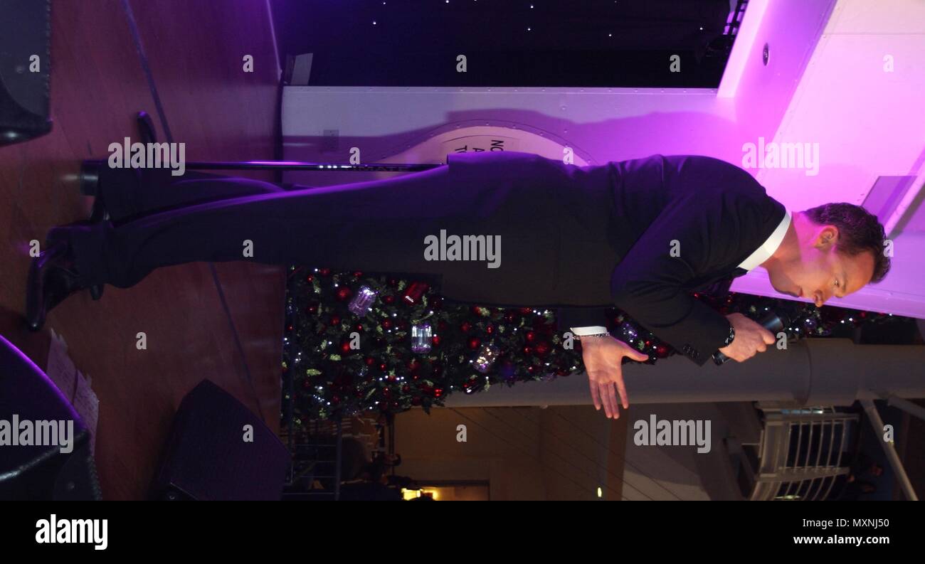 Manchester,uk, Opera singer russel watson performs at Trafford Centre ...