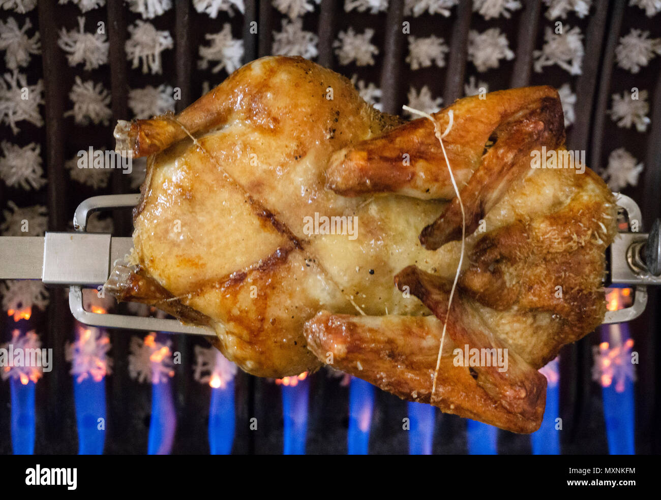 Chicken spit oven hi-res stock photography and images - Alamy
