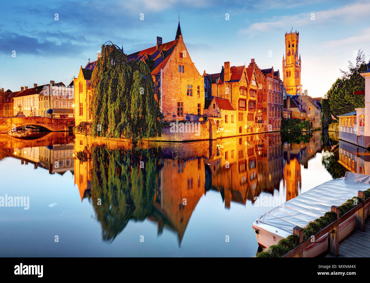 Brugge landmark bruges hi-res stock photography and images - Alamy