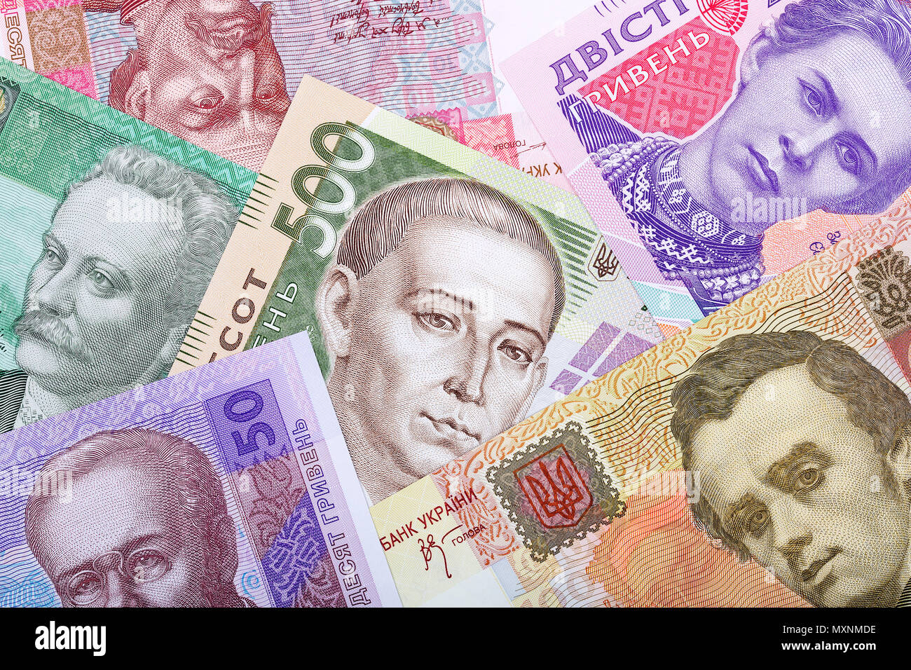 Ukrainian money, a background Stock Photo - Alamy