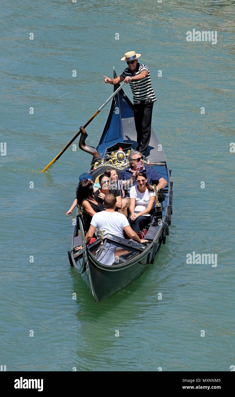 Venetian boatman hi-res stock photography and images - Alamy