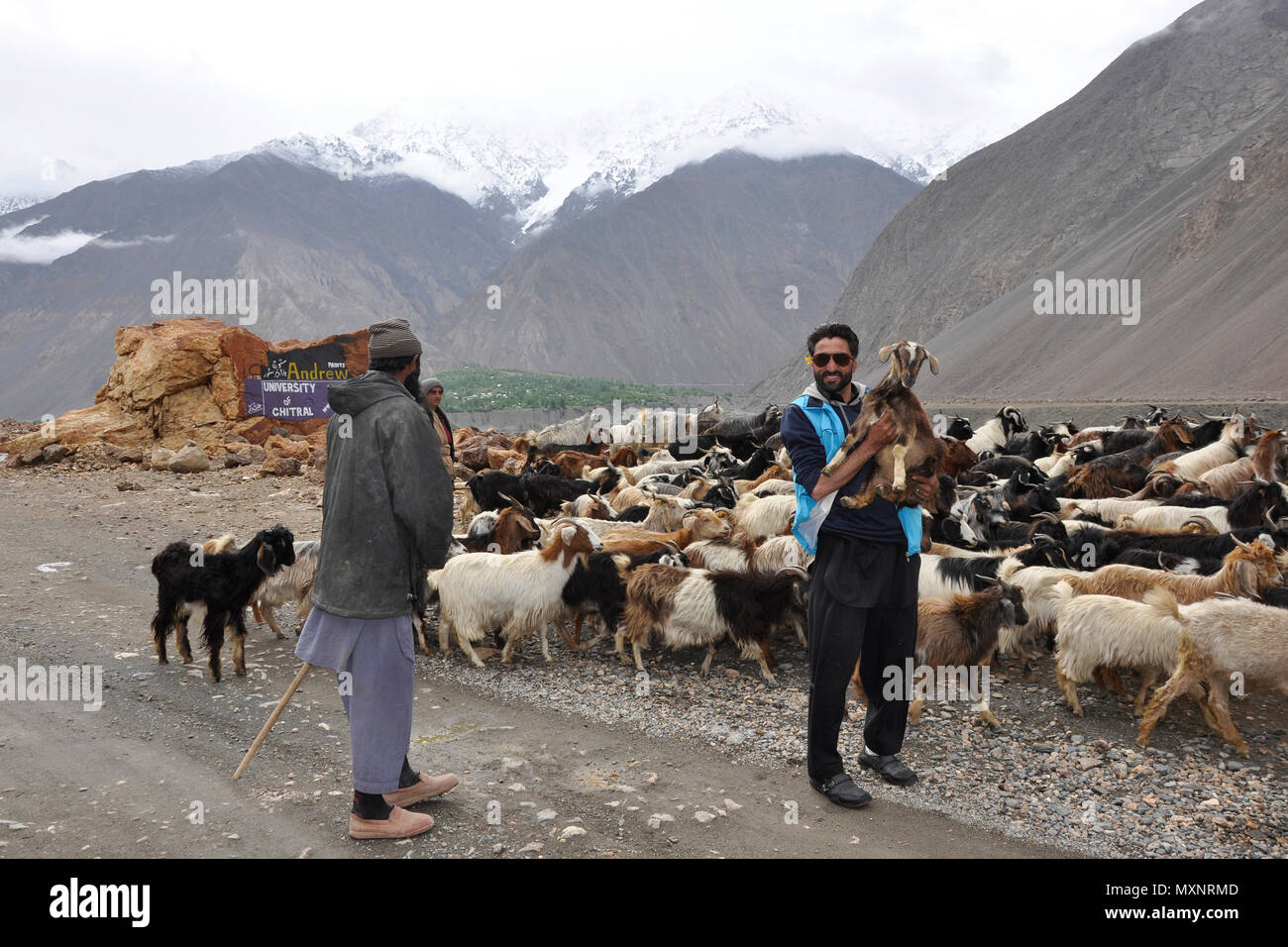 Pakistan, Panjikur plateau Stock Photo - Alamy