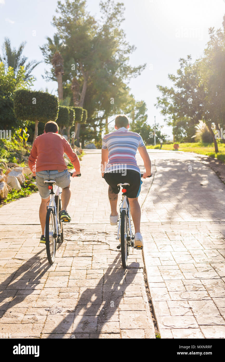 Handsome boy in cyclist helmet hi-res stock photography and images - Alamy