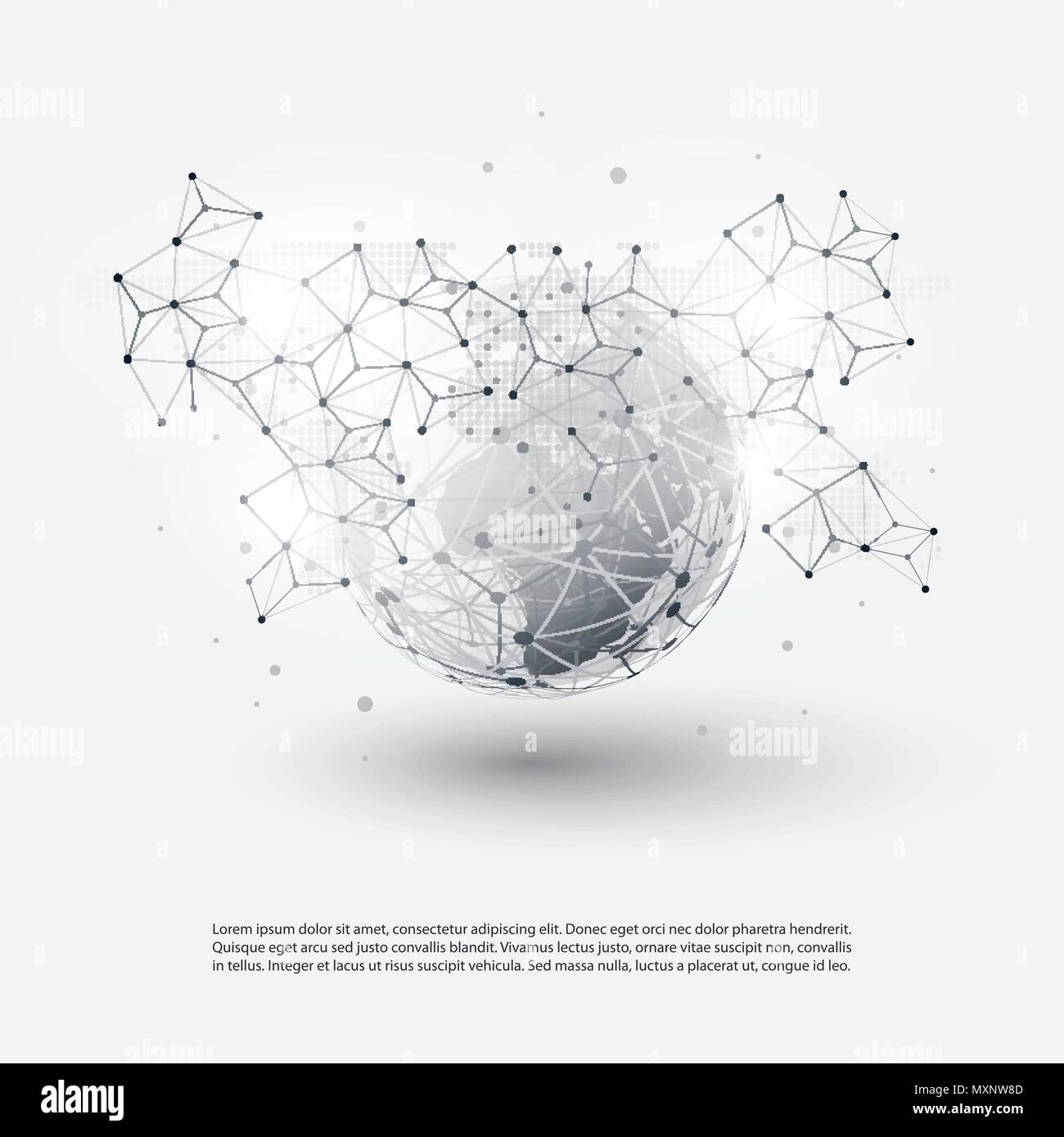 Black and White Modern Minimal Style Cloud Computing, Networks ...