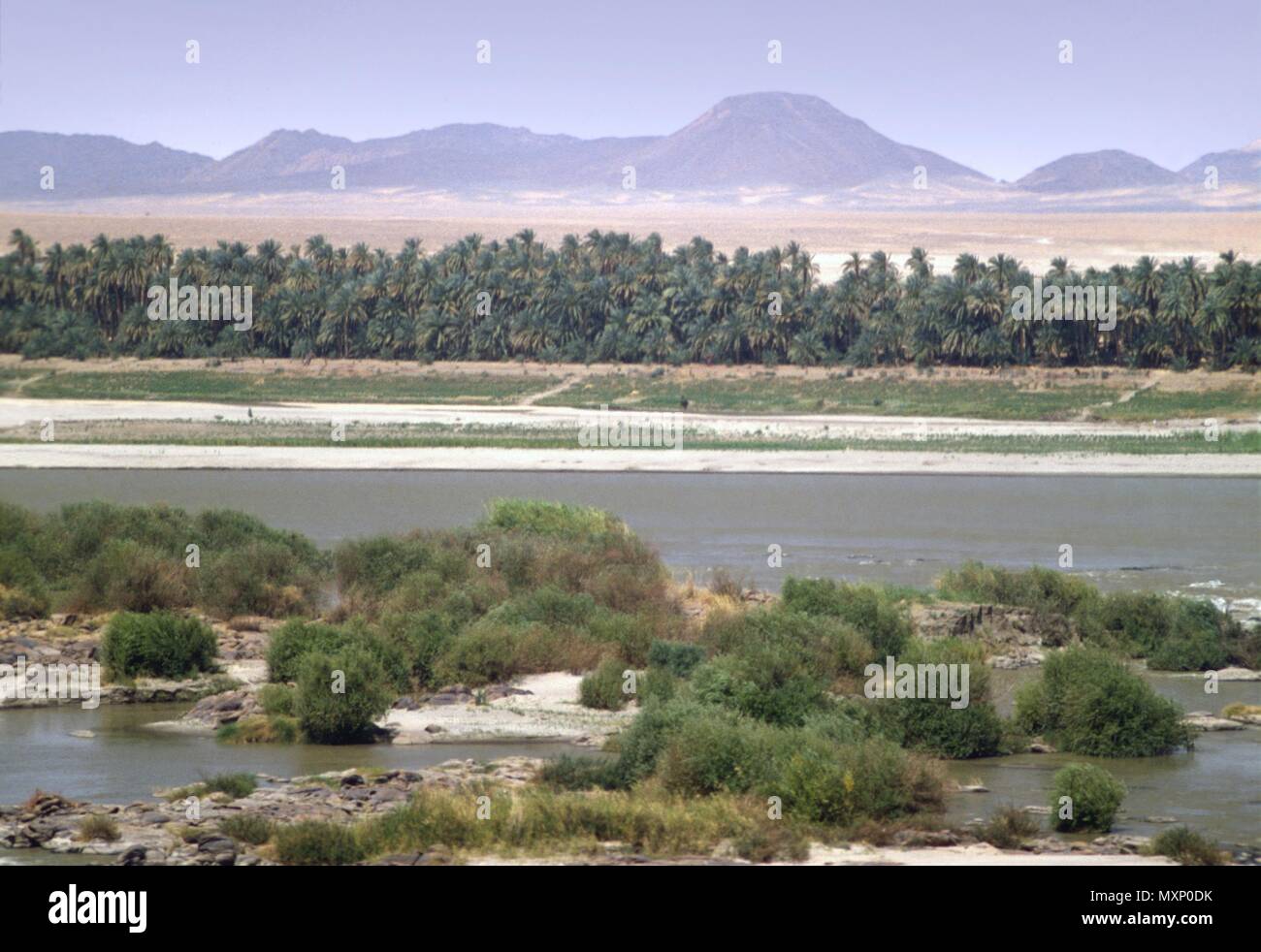 northern Sudan, the river Nile near the 3rd floodgate Stock Photo - Alamy