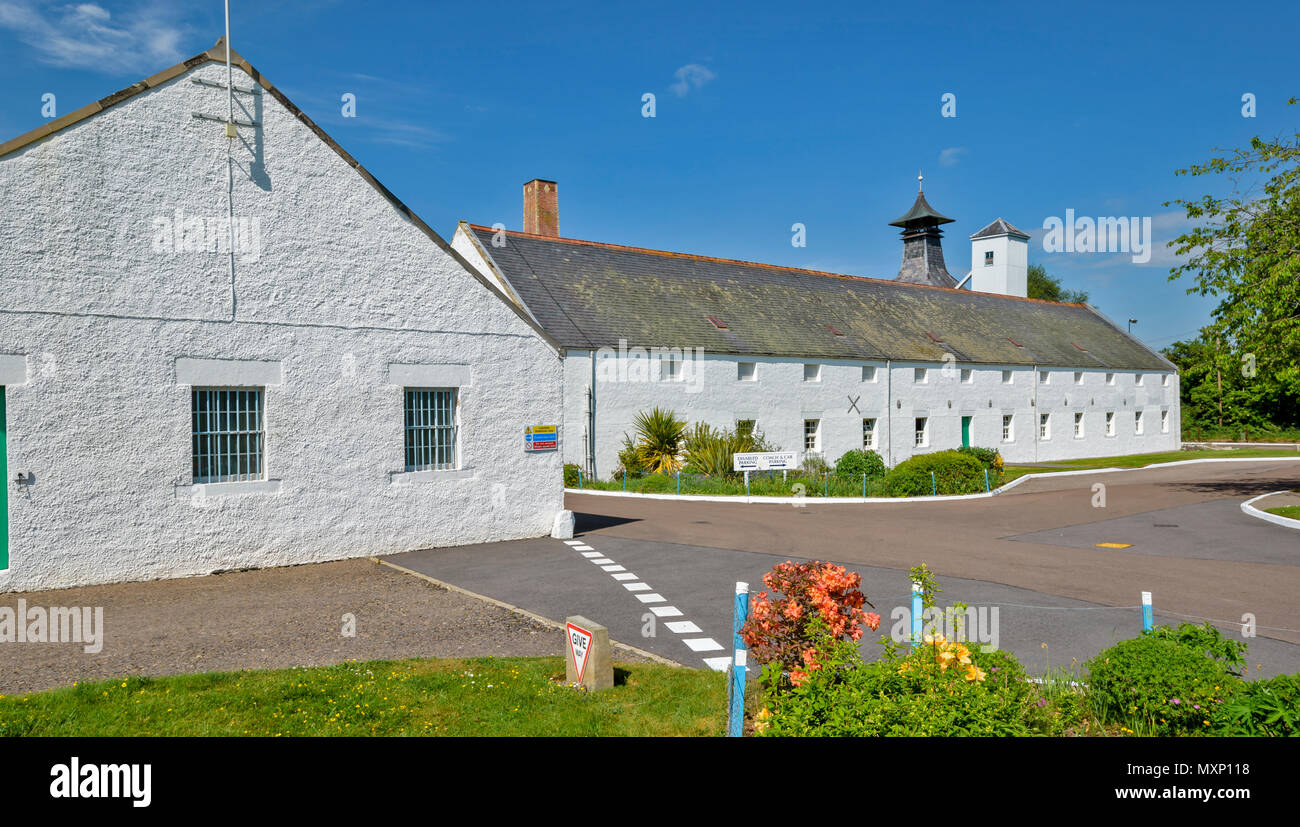 DALLAS DHU MALT WHISKY DISTILLERY FORRES SCOTLAND HISTORIC OUTER WHITE ...