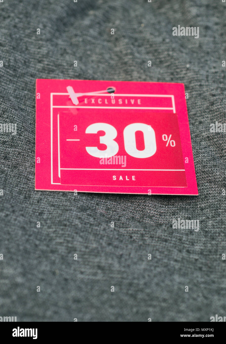 sale discount tag Stock Photo - Alamy