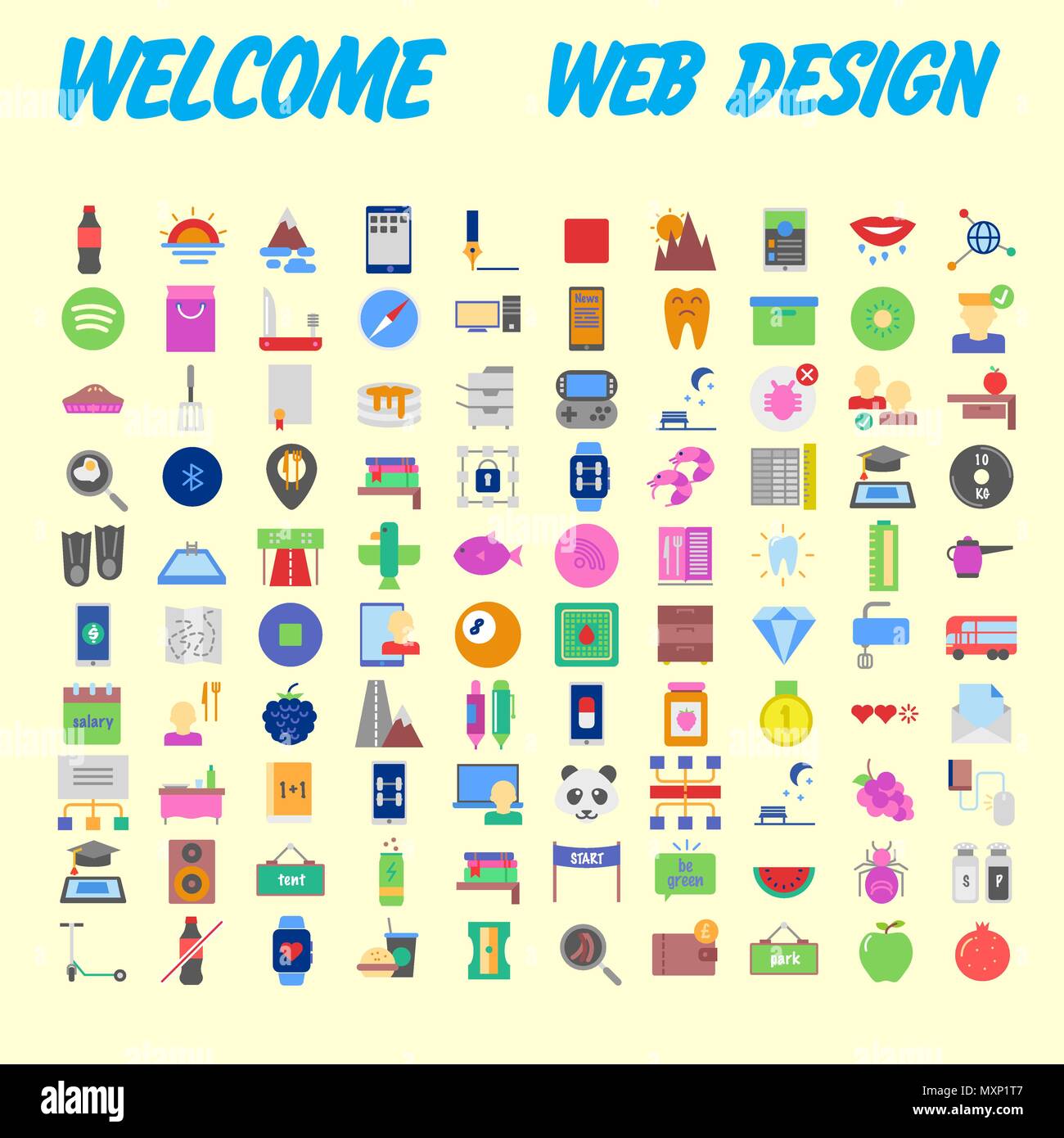 Cartoon colorful fluffy balls characters. Vector furry emoji set ...