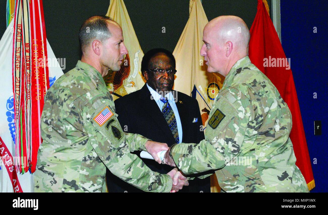 Brig. Gen. Rodney D. Fogg, 54th Quartermaster General, passes the QM ...