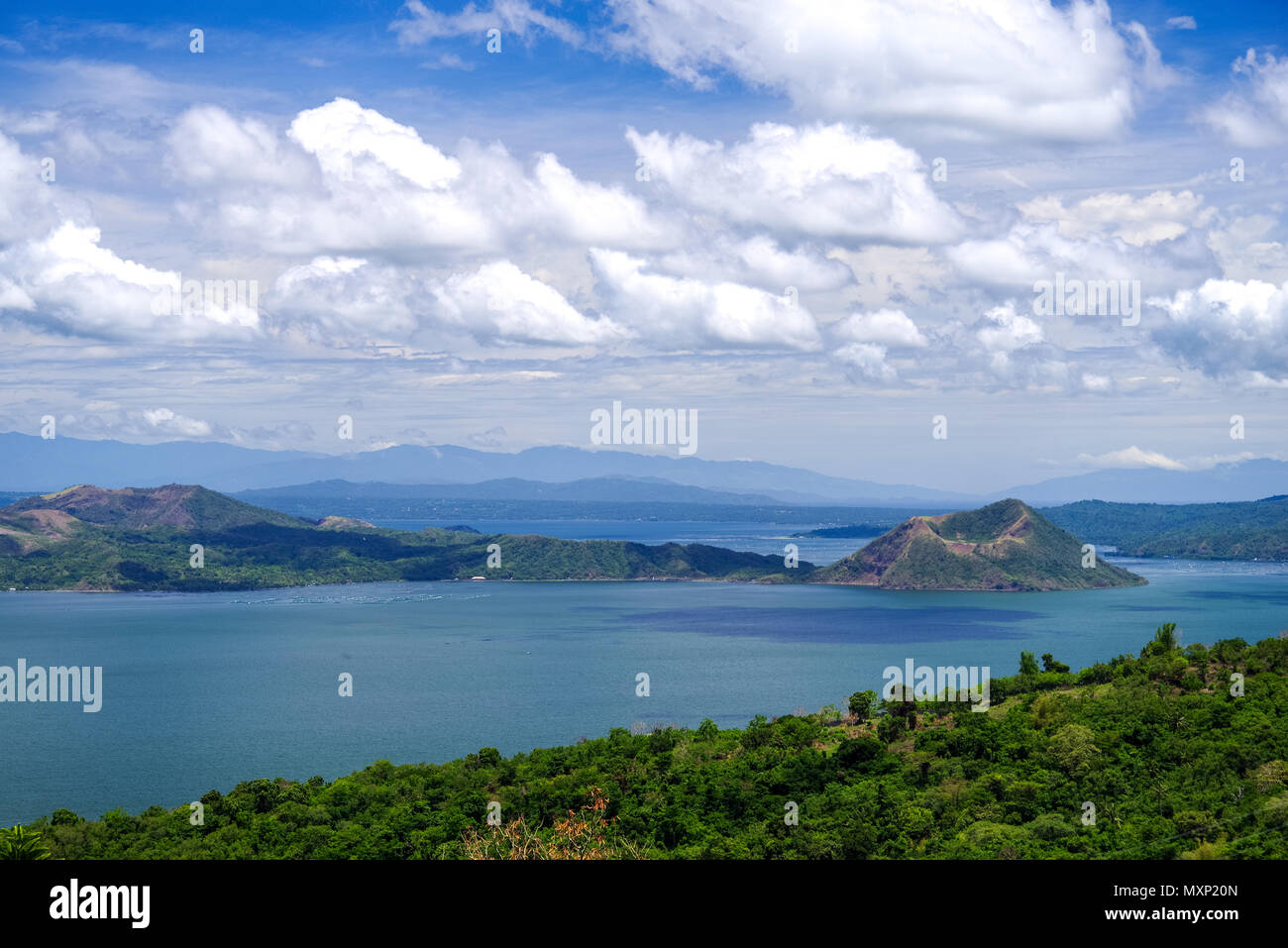 Beautiful landscape at Tagaytay,Philippines Stock Photo - Alamy