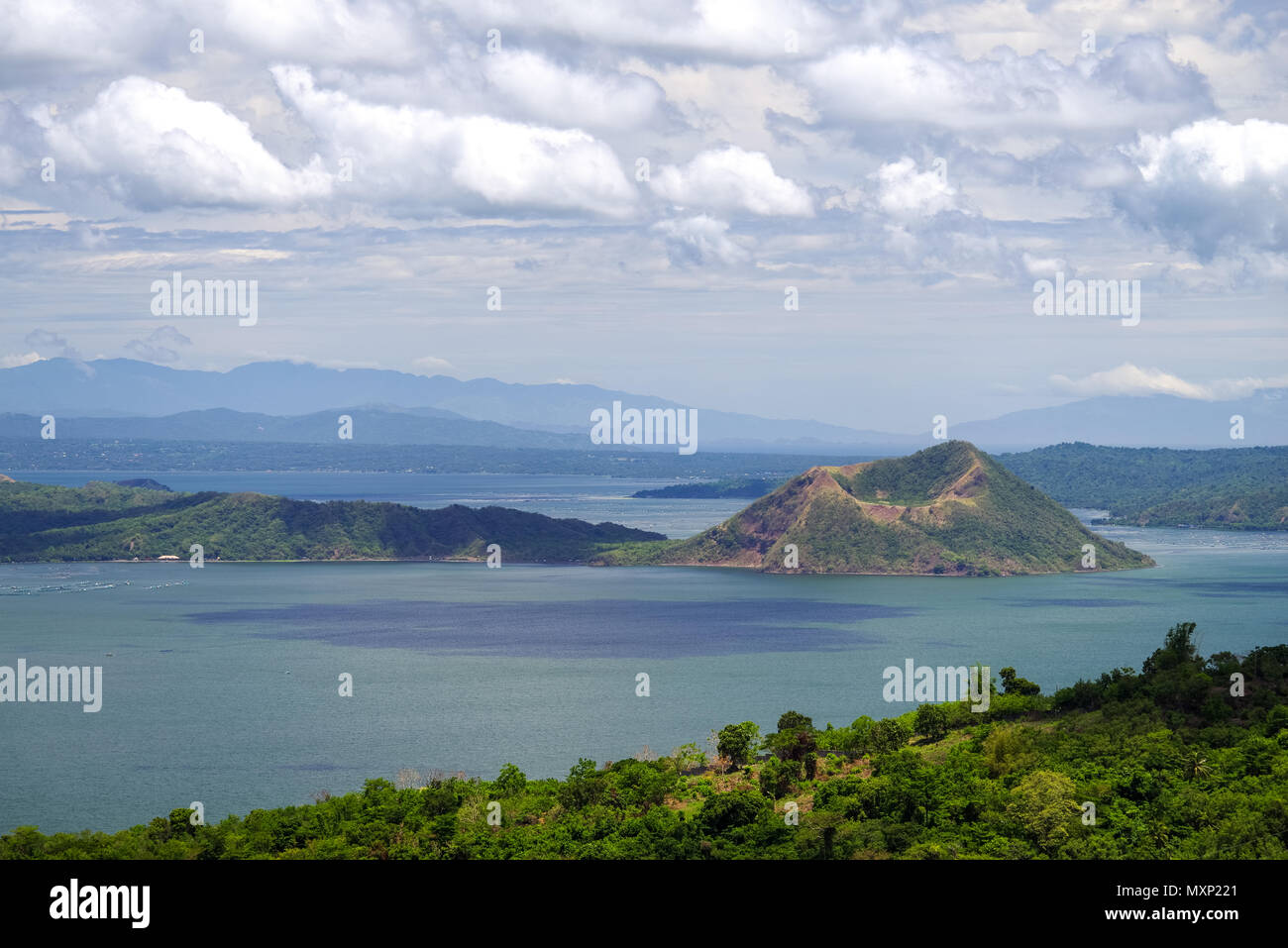 Beautiful landscape at Tagaytay,Philippines Stock Photo - Alamy