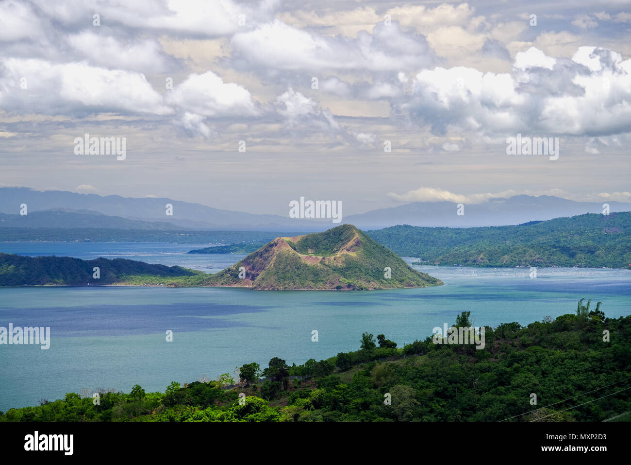 Beautiful landscape at Tagaytay,Philippines Stock Photo - Alamy