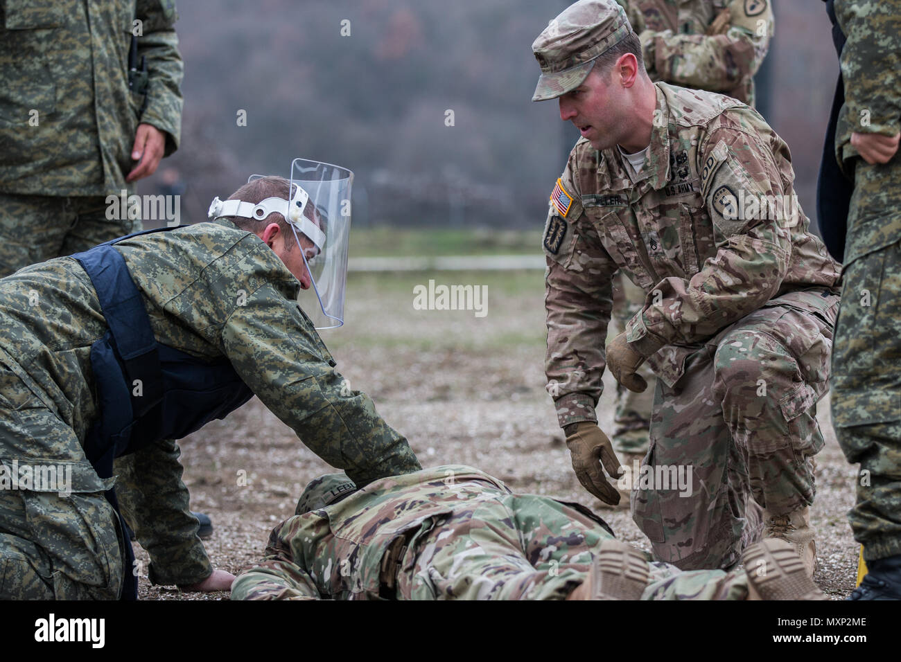 Staff Sgt. Brian Miller of the 774th Explosive Ordnance Disposal, 242nd ...