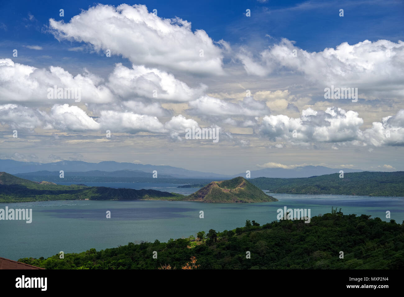 Beautiful landscape at Tagaytay,Philippines Stock Photo - Alamy