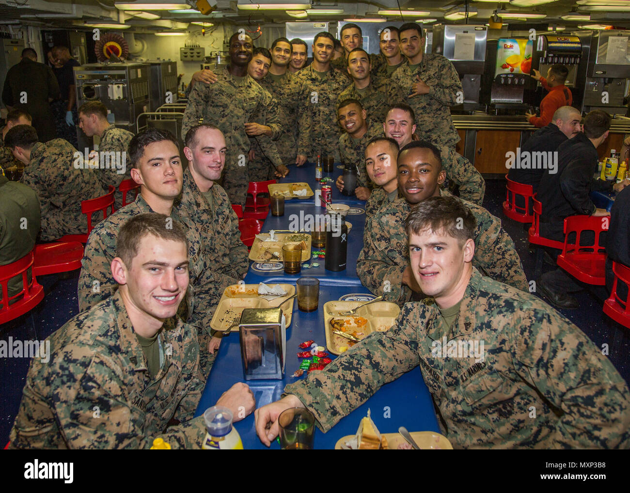 Thanksgiving day dinner held hi-res stock photography and images - Alamy
