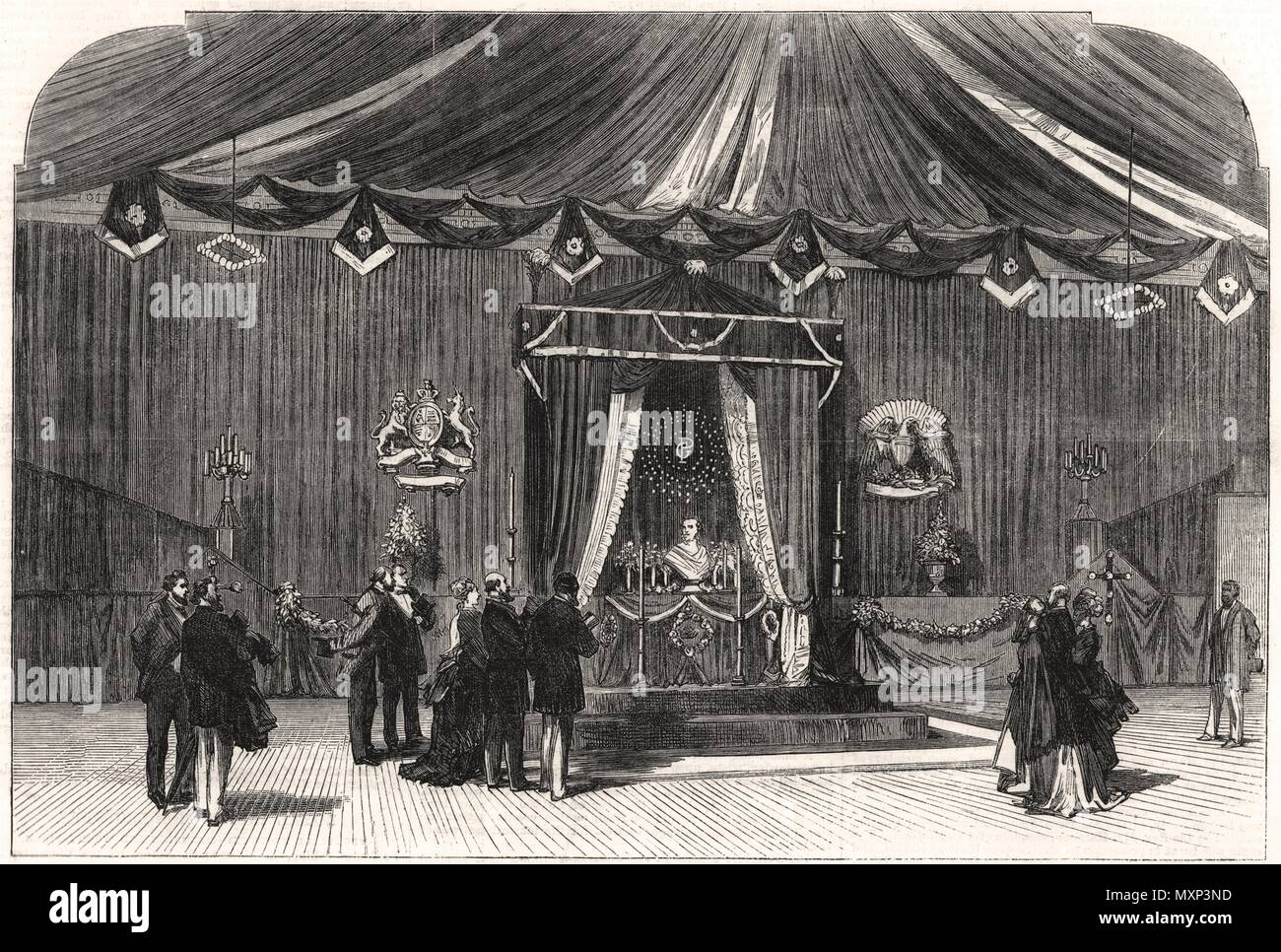 Funeral 19th century america hi-res stock photography and images - Alamy