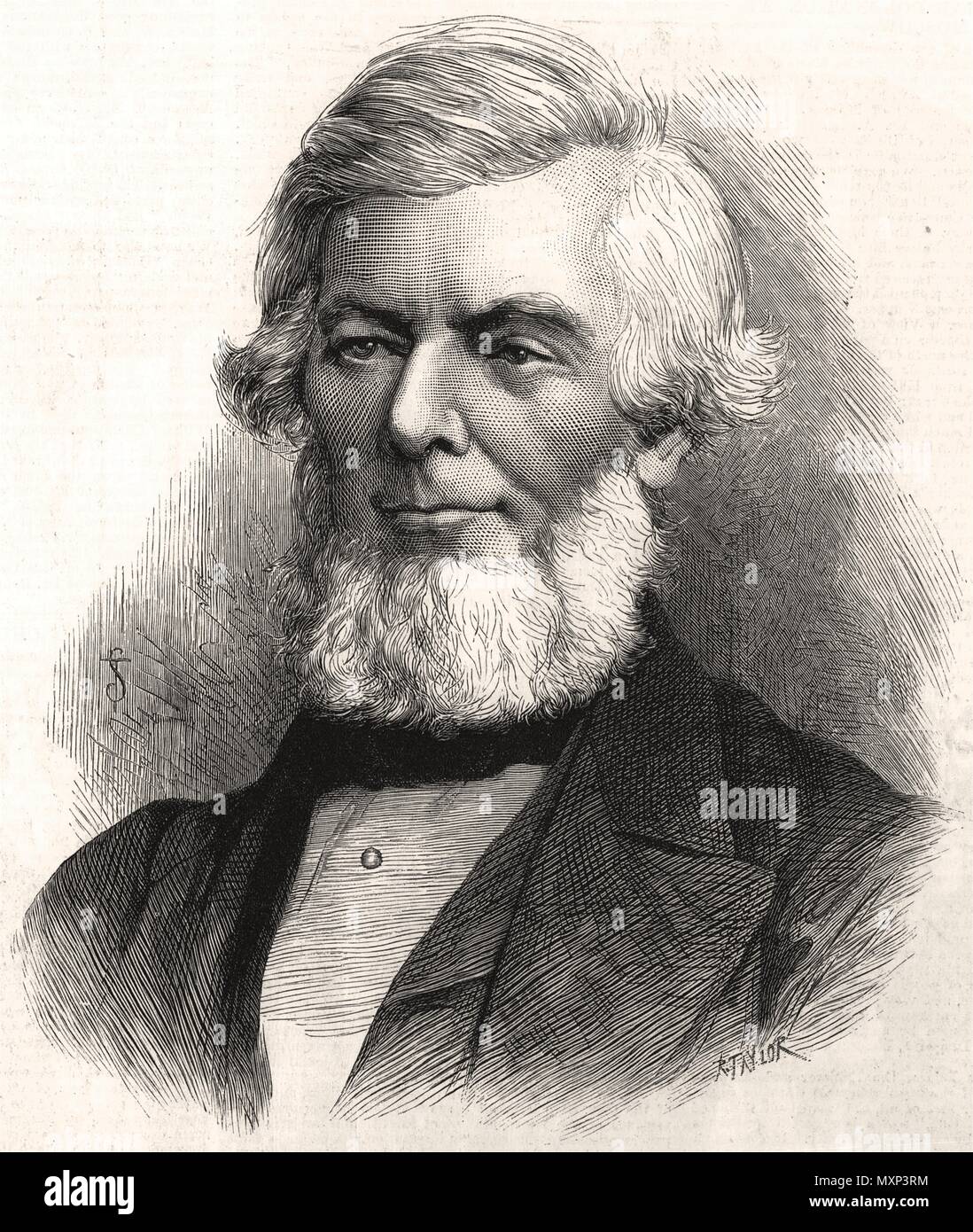 The late Dr. William Chambers, of Edinburgh. Scotland 1883. The ...