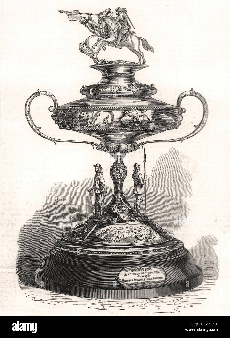 Warwickshire illustrated hi-res stock photography and images - Alamy