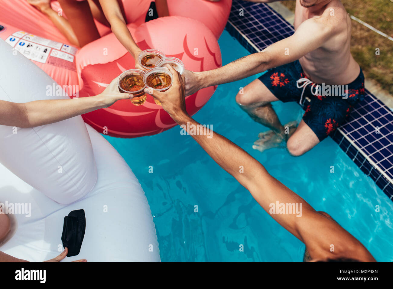Women in swimming pool hi-res stock photography and images - Alamy