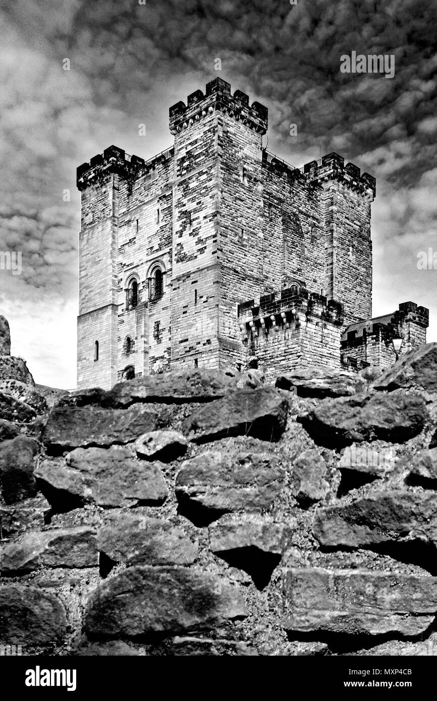 Newcastle upon Tyne Castle Garth Stock Photo - Alamy