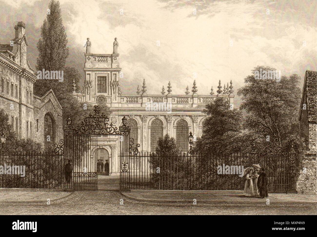 Trinity College Chapel Oxford High Resolution Stock Photography and ...
