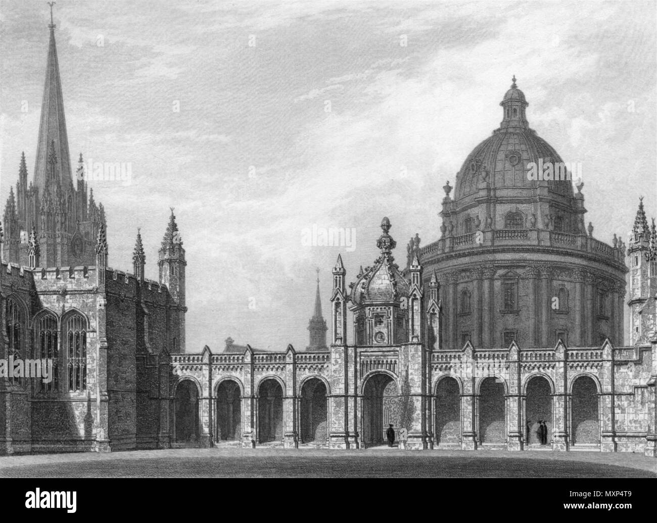 Trinity college oxford library hi-res stock photography and images - Alamy