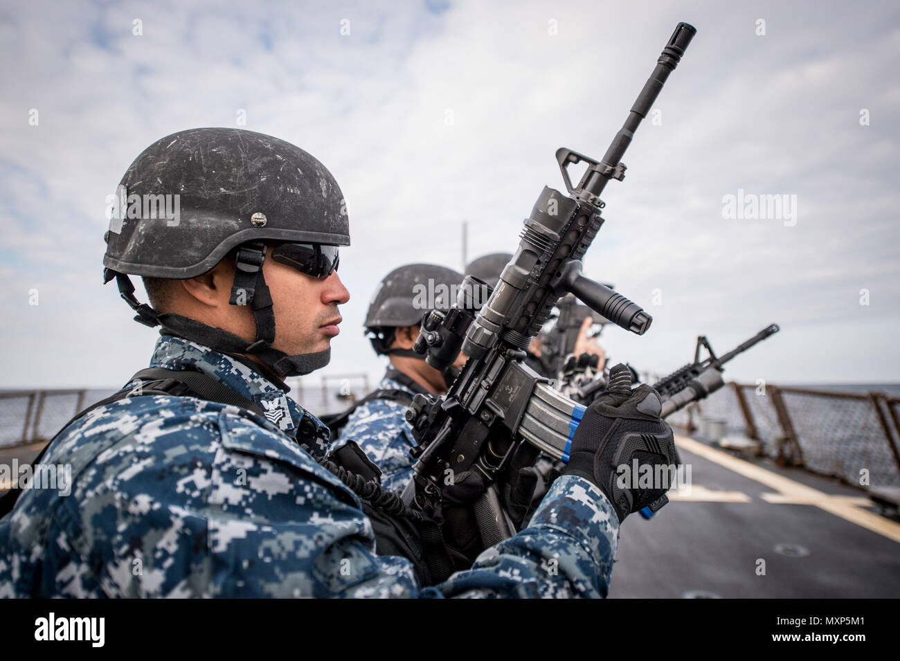 Security officer on empty hi-res stock photography and images - Alamy
