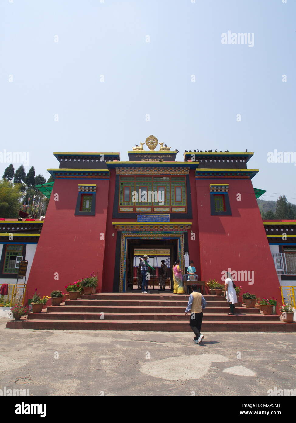 Old rumtek monastery hi-res stock photography and images - Alamy