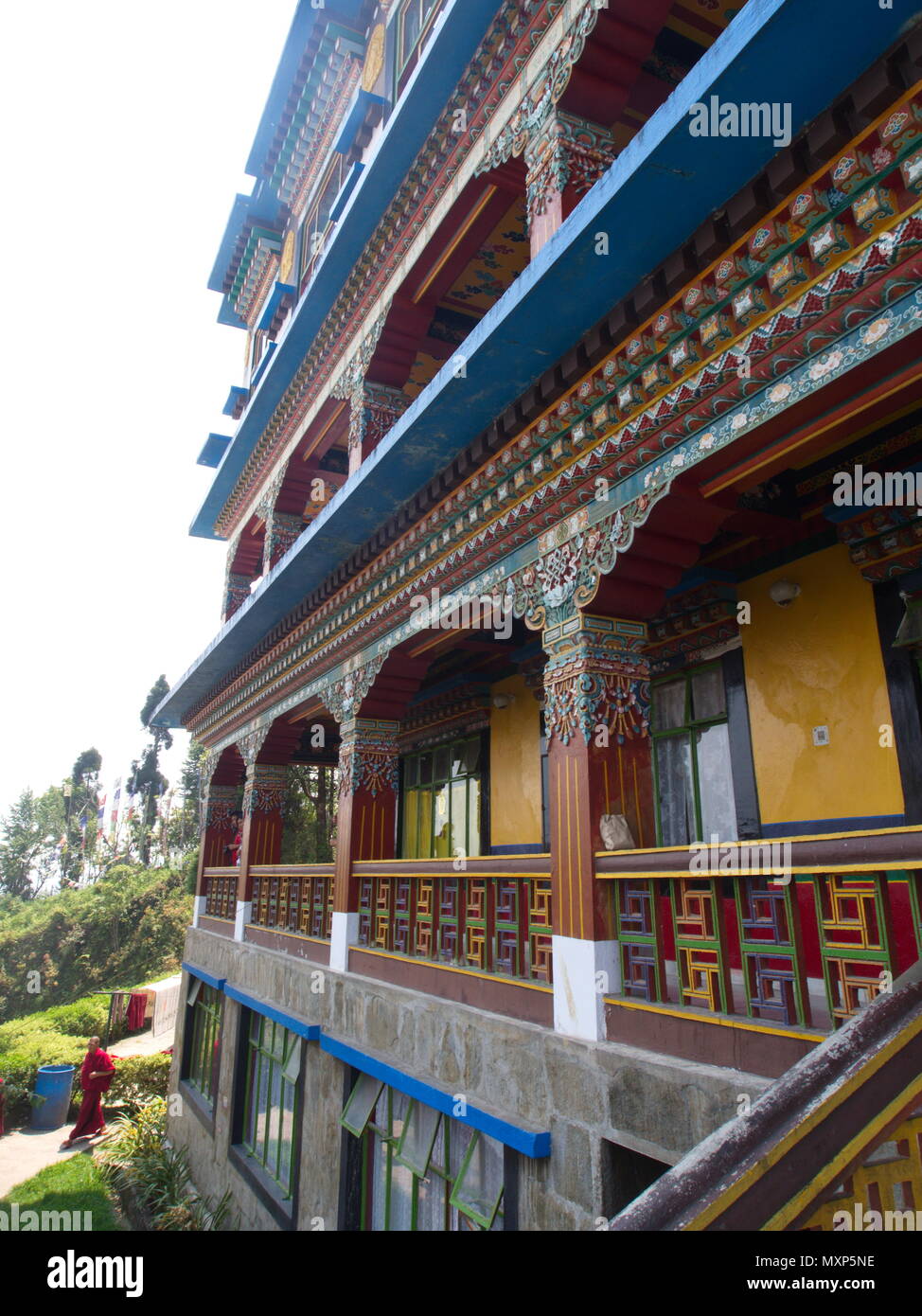 Old rumtek monastery hi-res stock photography and images - Alamy