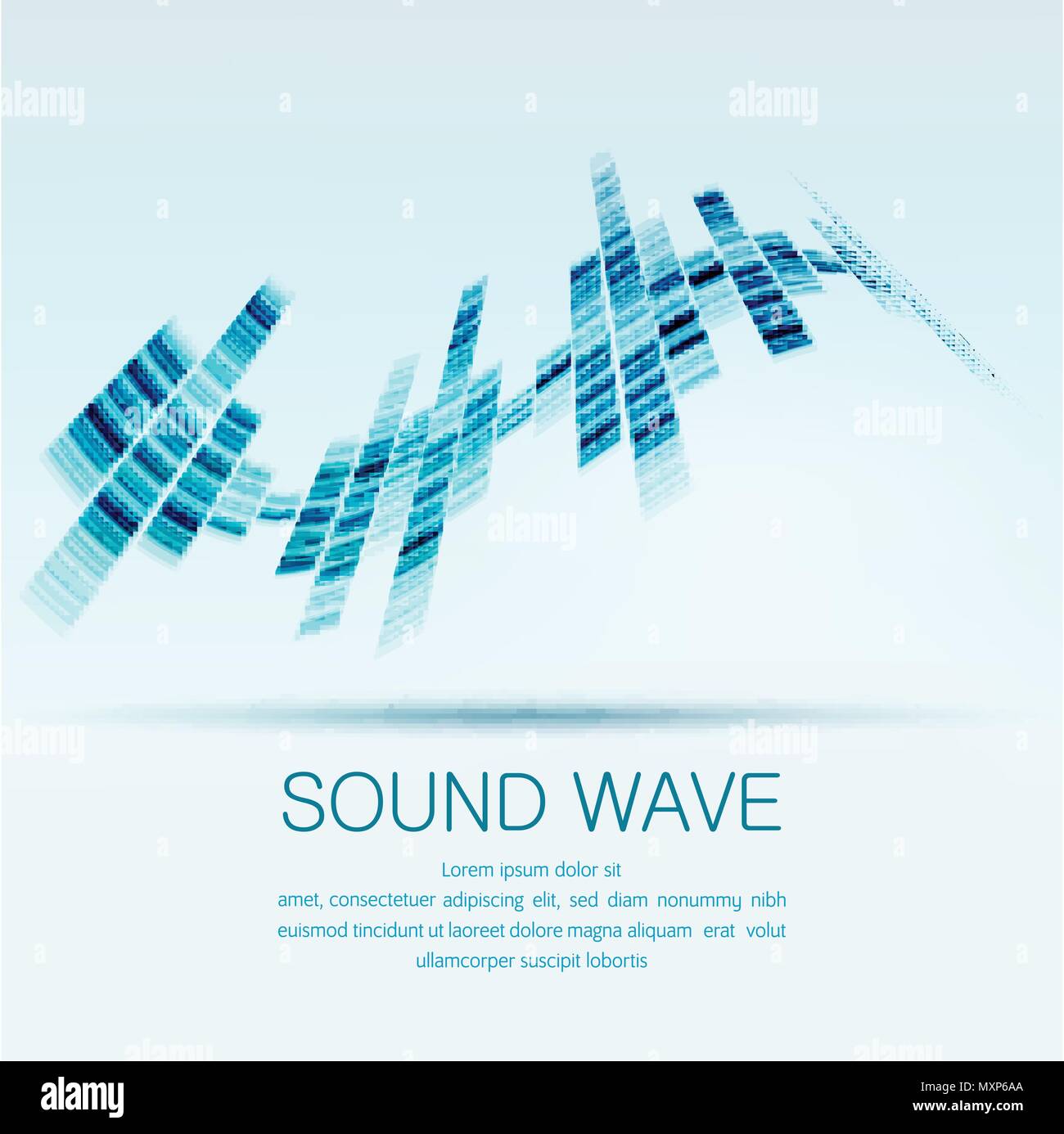 Abstract digital equalizer,Creative design sound wave pattern element ...