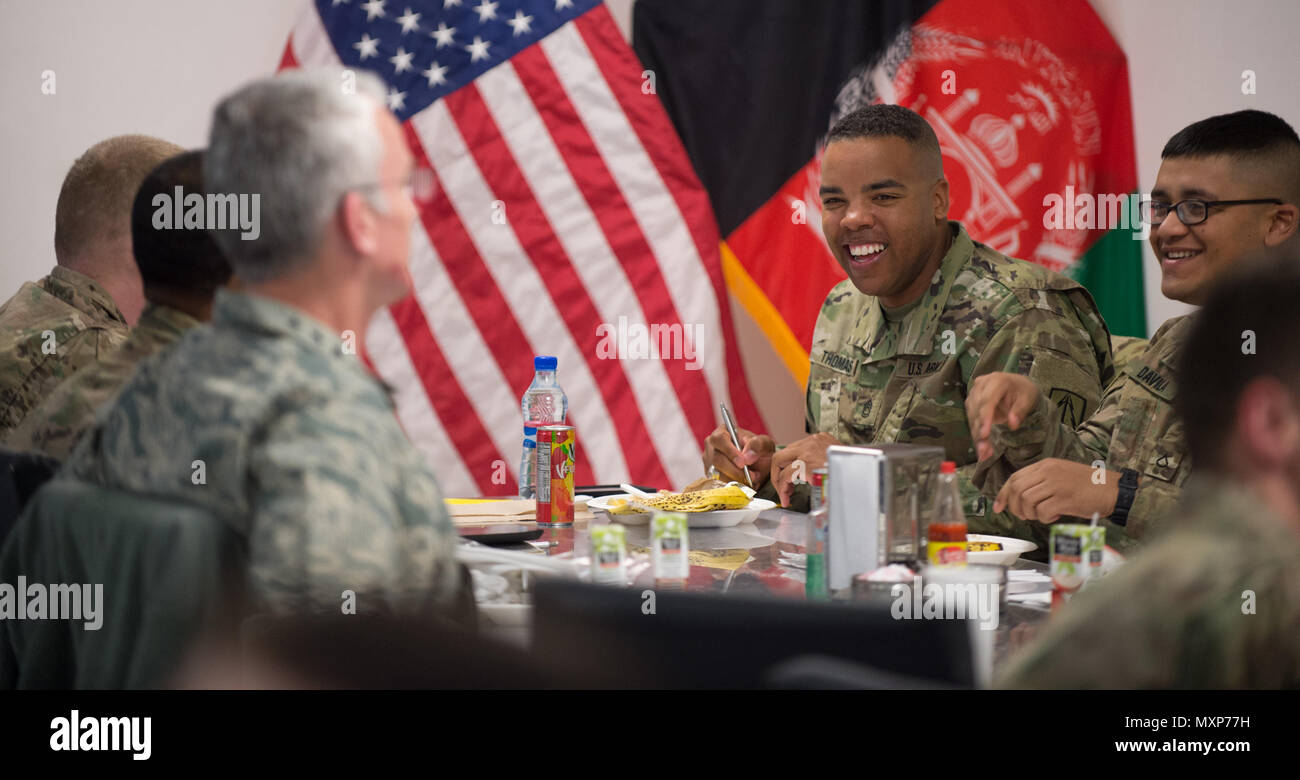 U.S. Army Sgt. 1st Class Thomas Elton, acting 1st Sgt. of Headquarters ...