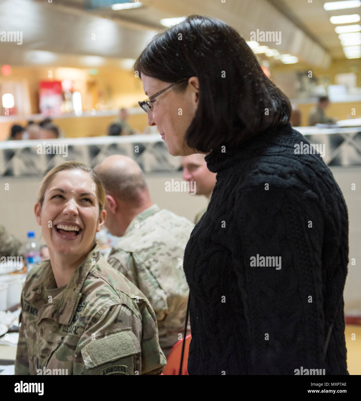 Mrs. Ricki Selva, wife of U.S. Air Force Gen. Paul J. Selva, vice ...