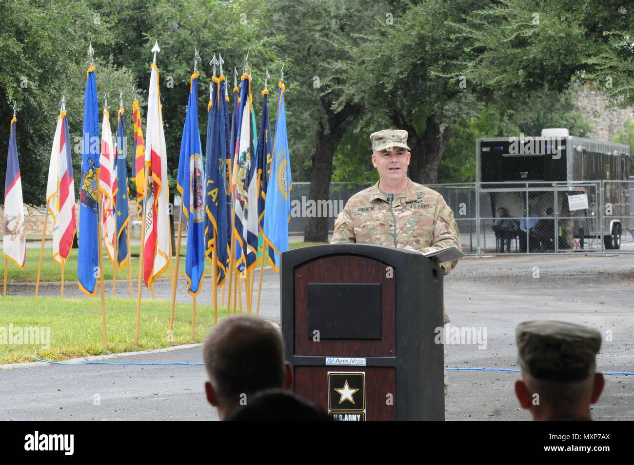 U.S. Army North (Fifth Army) welcomed Brig. Gen. John B. Hashem and his ...