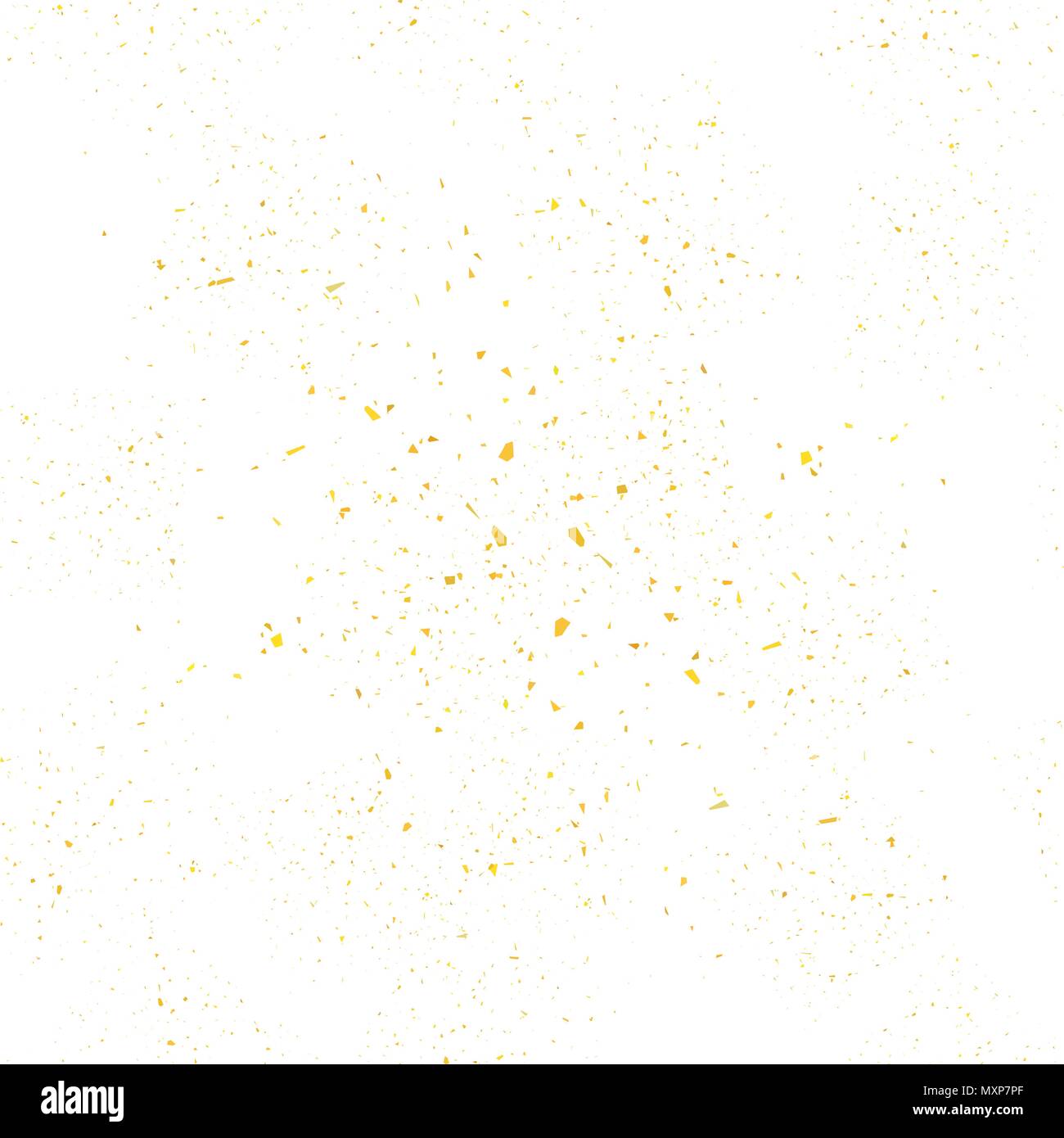 Abstract yellow particles Cut Out Stock Images & Pictures - Alamy