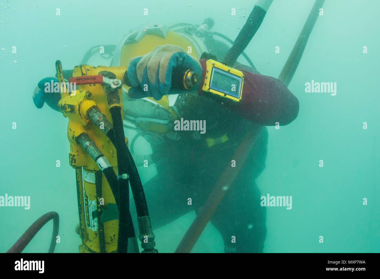 Petty Officer 1st Class Matt Ramirez, assigned to Underwater ...