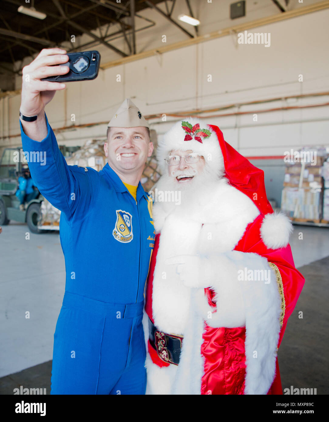 Blue Angels’ Fat Albert pilot, Maj. Mark Montgomery, takes a selfie ...