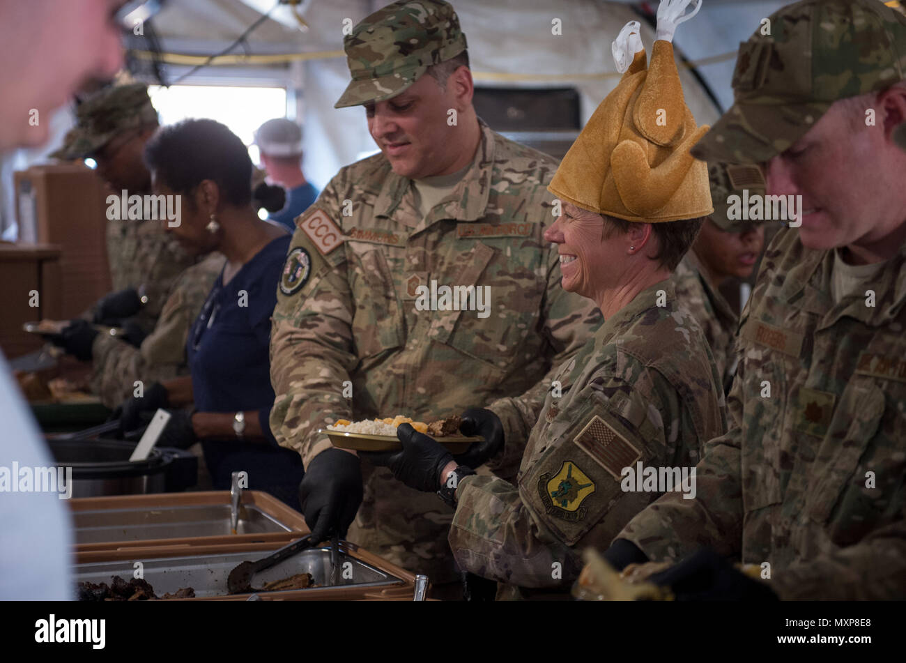 Lt. Col. Marlyce Roth, 724th Expeditionary Air Base Squadron commander ...
