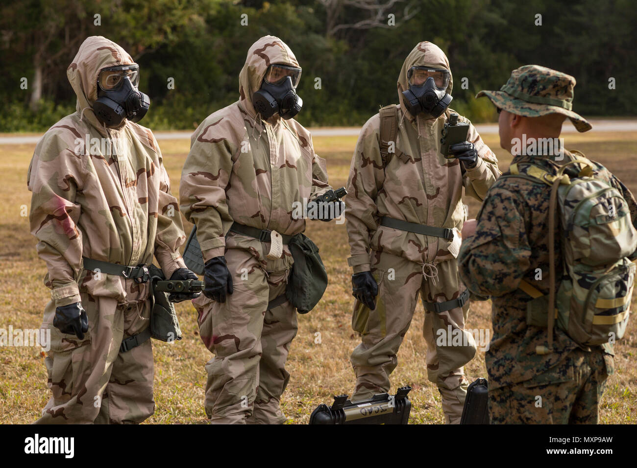 U.S. Marines assigned to Marine Wing Headquarters Squadron (MWHS) 2 ...