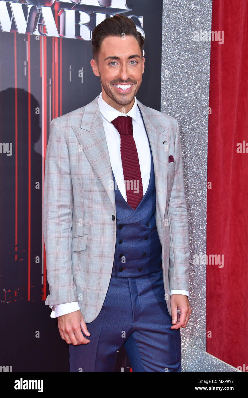 Ross Adams attending the British Soap Awards 2018 held at The Hackney ...