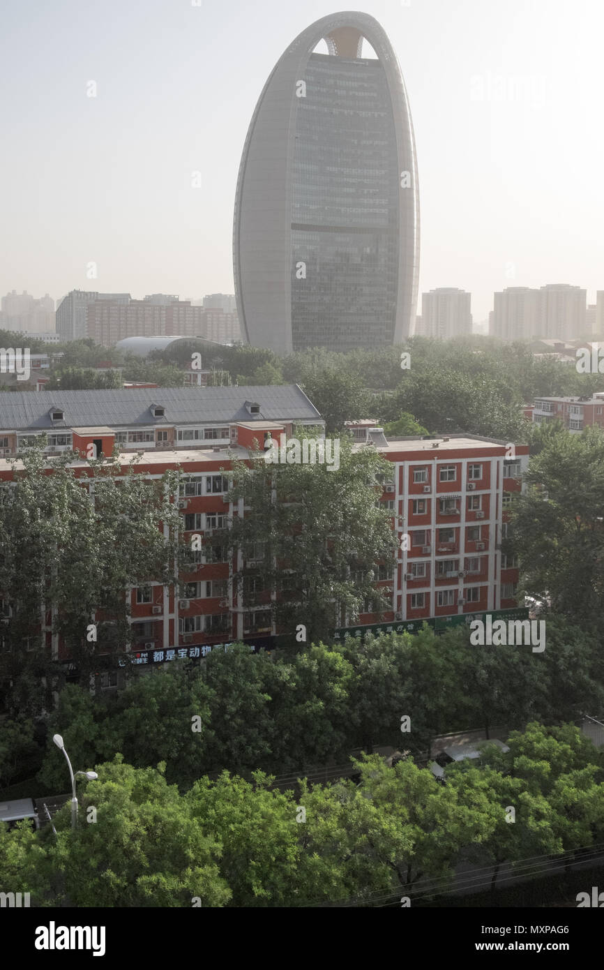Apartment,residential,buildings,in Central,business,district,Beijing ...