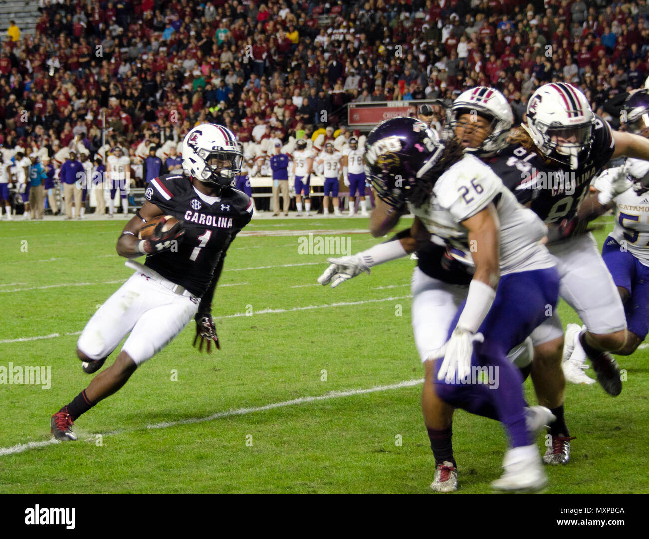 University of South Carolina Gamecocks wide receiver Deebo Samuels cuts ...