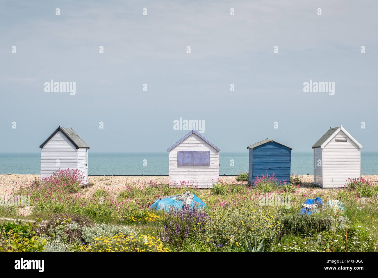 Kingsdown Beach Deal Kent UK Stock Photo - Alamy
