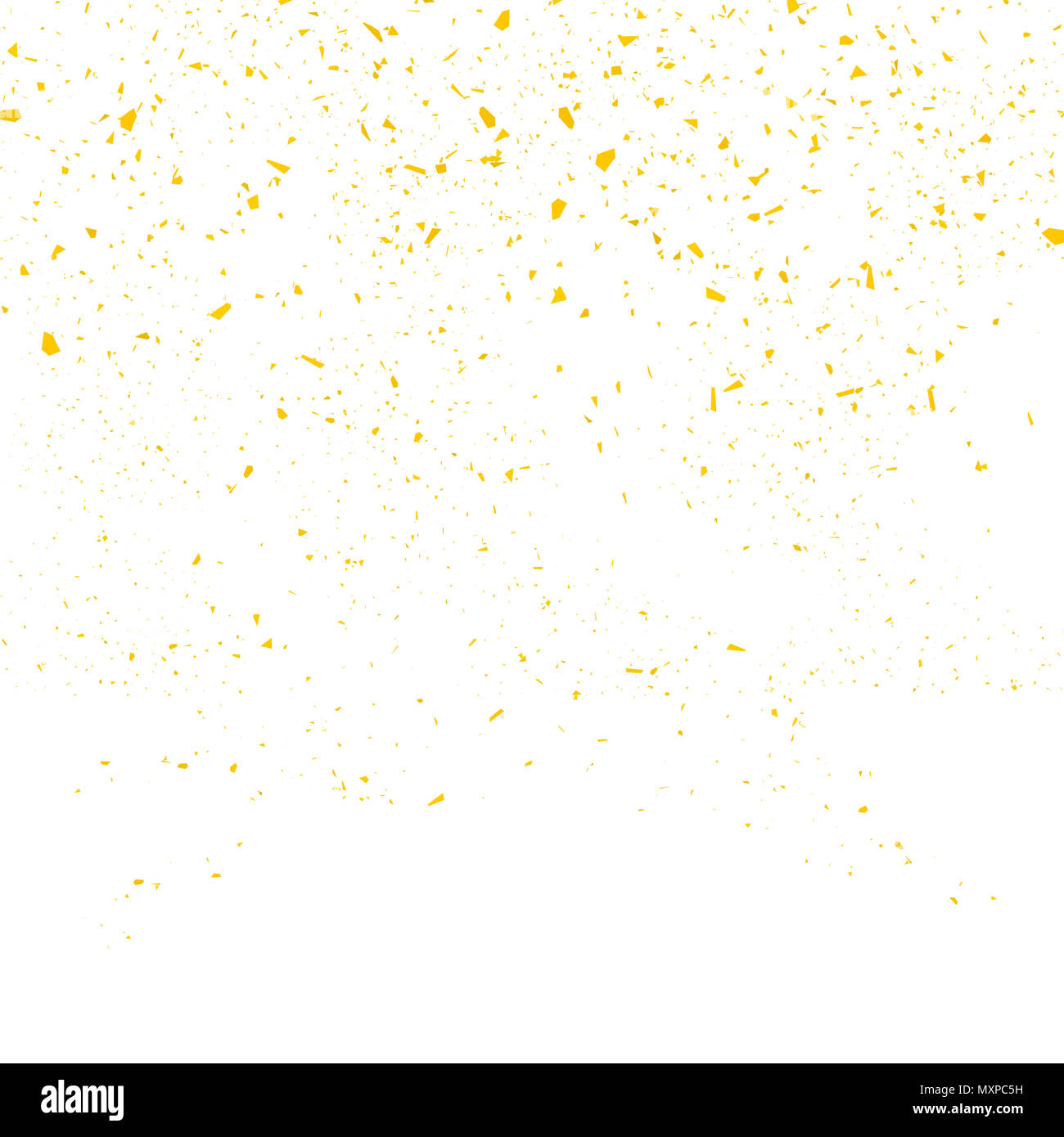 Abstract yellow particles Cut Out Stock Images & Pictures - Alamy