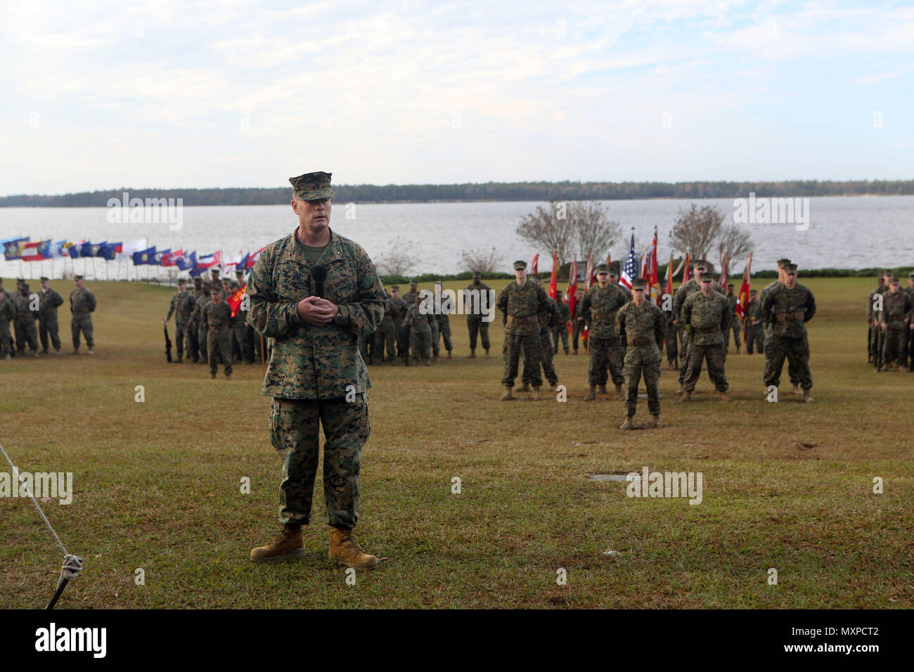 U.S. Marine Corps Brig. Gen. David W. Maxwell, commanding general, 2nd ...